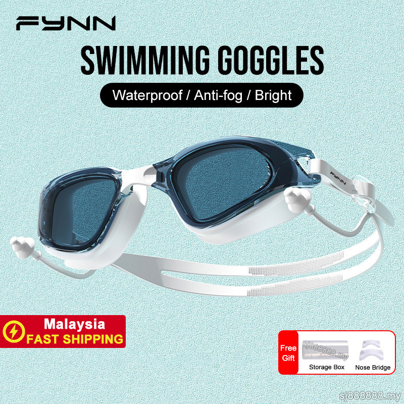 FYNN Goggle Swimming Adult Anti-Fog Waterproof Women Men Pool Training ...