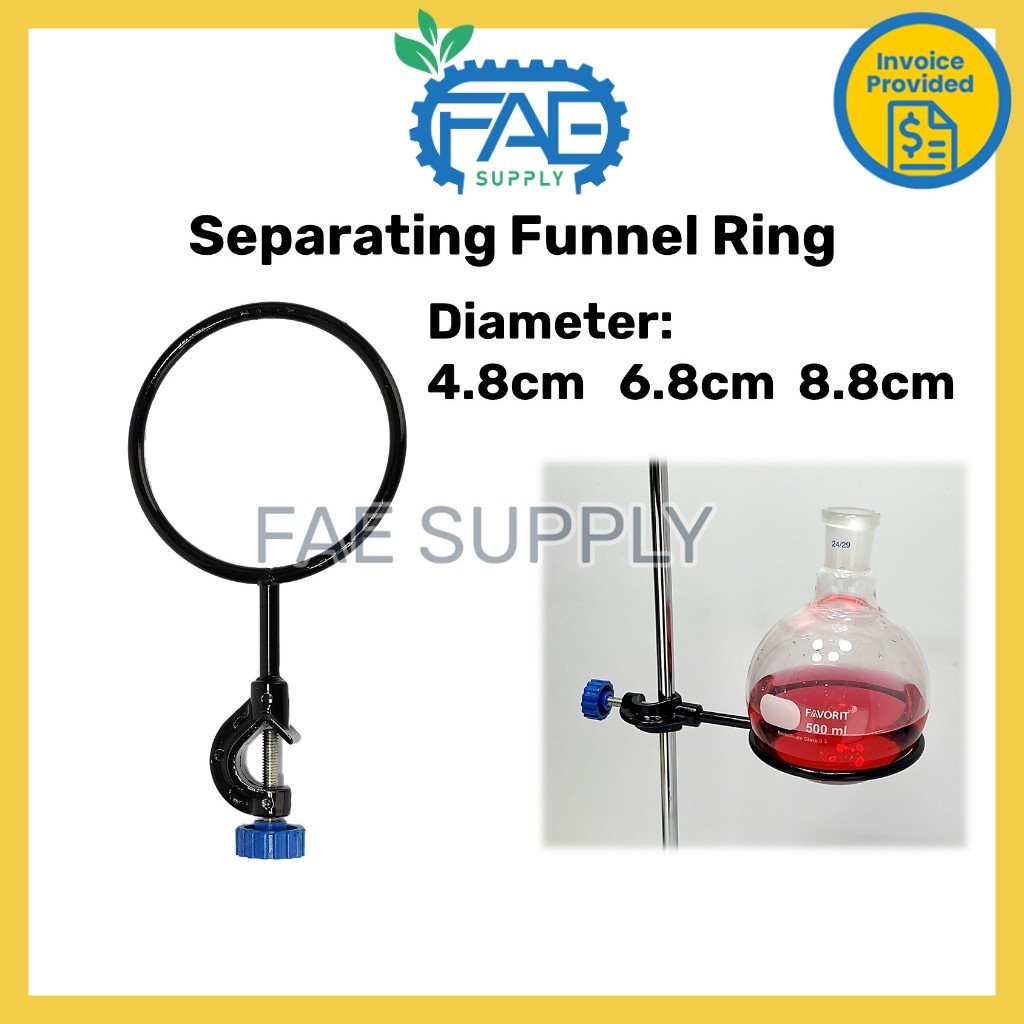 Filter Funnel Separating Funnel Ring 4.8cm 6.8cm 8.8cm 铁三环实验室加热圈 ...