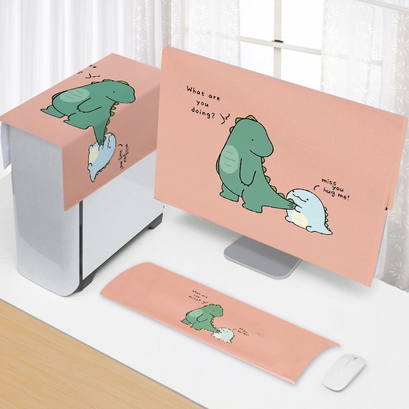 WANMG3CBY13 Computer Anti-dust Cover 3-Piece Set Desktop Display ...