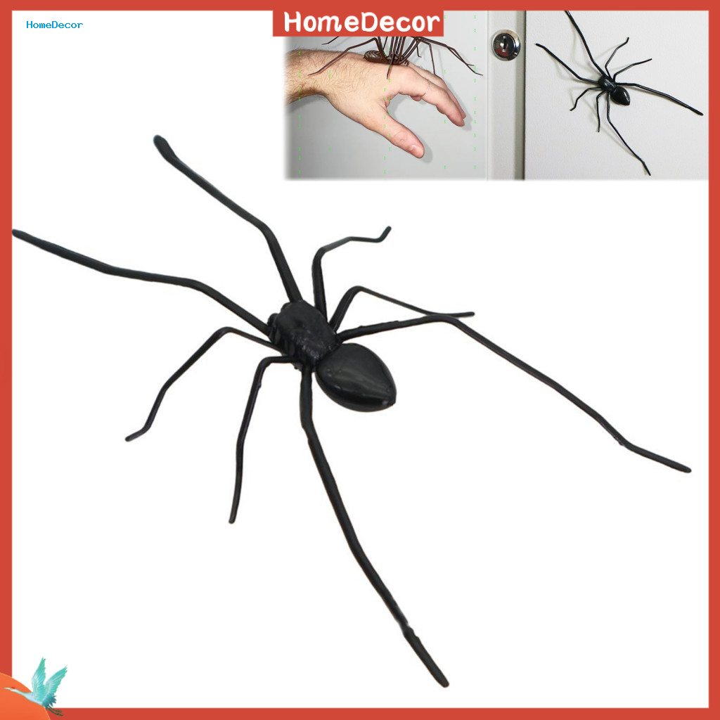 HD Disturbing Spider Ornament Realistic Spider Decor Realistic Spider ...