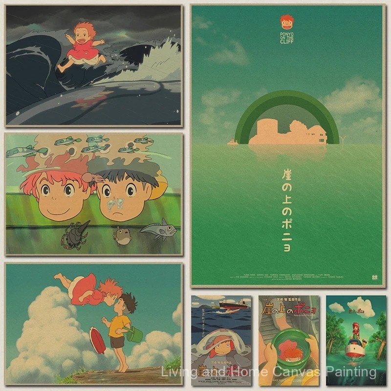 Cliff Cliff Poster and paintings by Cliff Ponyo on the Cliff Canvas ...