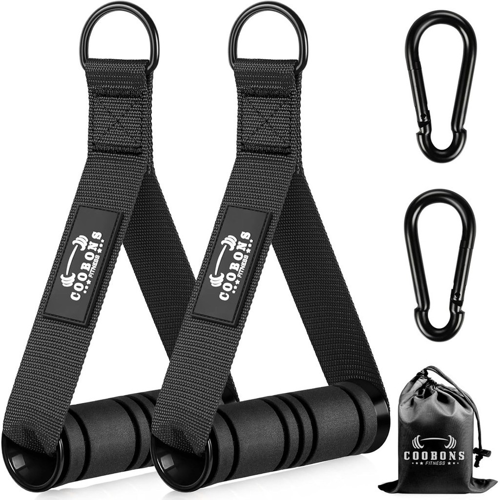 Heavy Duty Exercise Handles, Gym Handles for Cable Machine Attachment ...