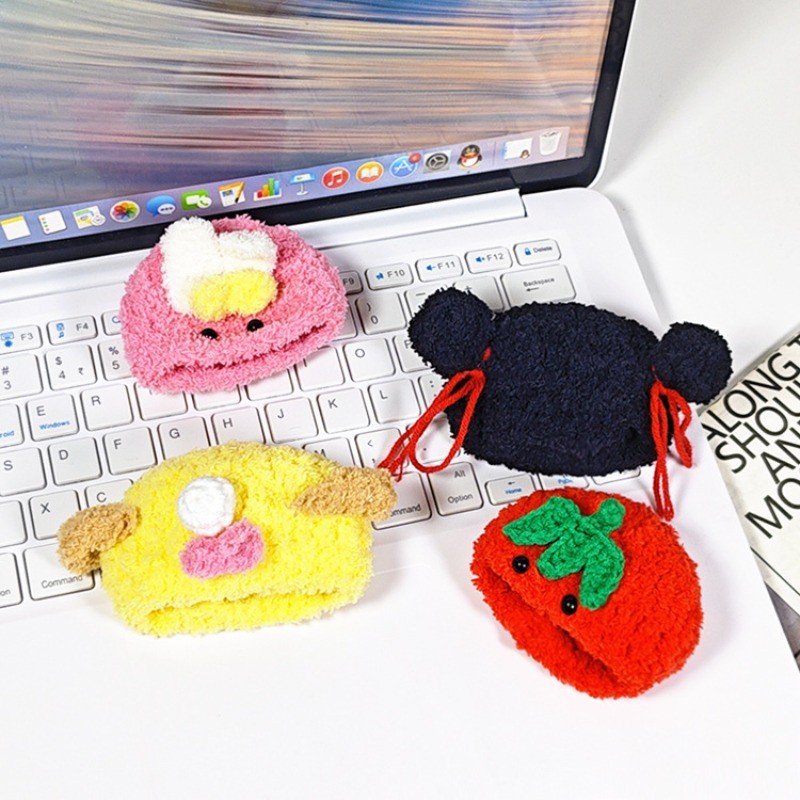 Kawaii Handmade Crochet Transformable Headgear for DIY Plush Dolls ...