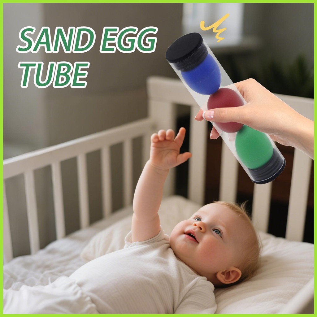 Egg Shakers for Babies Music Percussion Hand Shaker Educational Musical ...