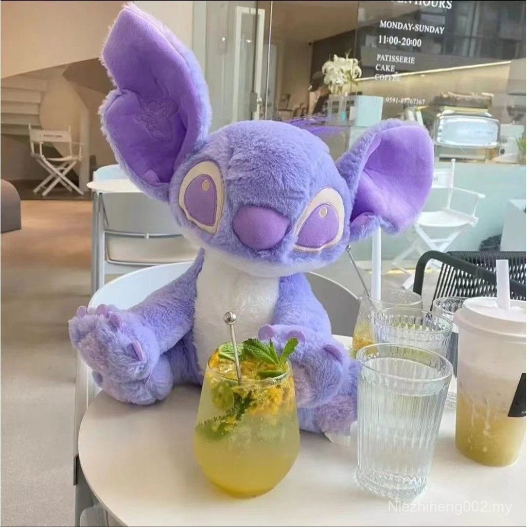 [Same Style] Taro Purple Stitch Doll Sleeping Hug Stitch Doll Plush Toy ...