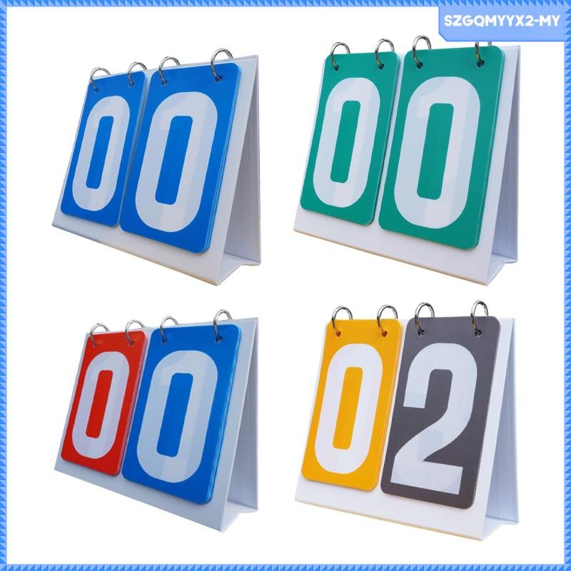 [SzgqmyyxcbMY] Sports Scoreboard Score Counter 2 Digit Portable Manual ...