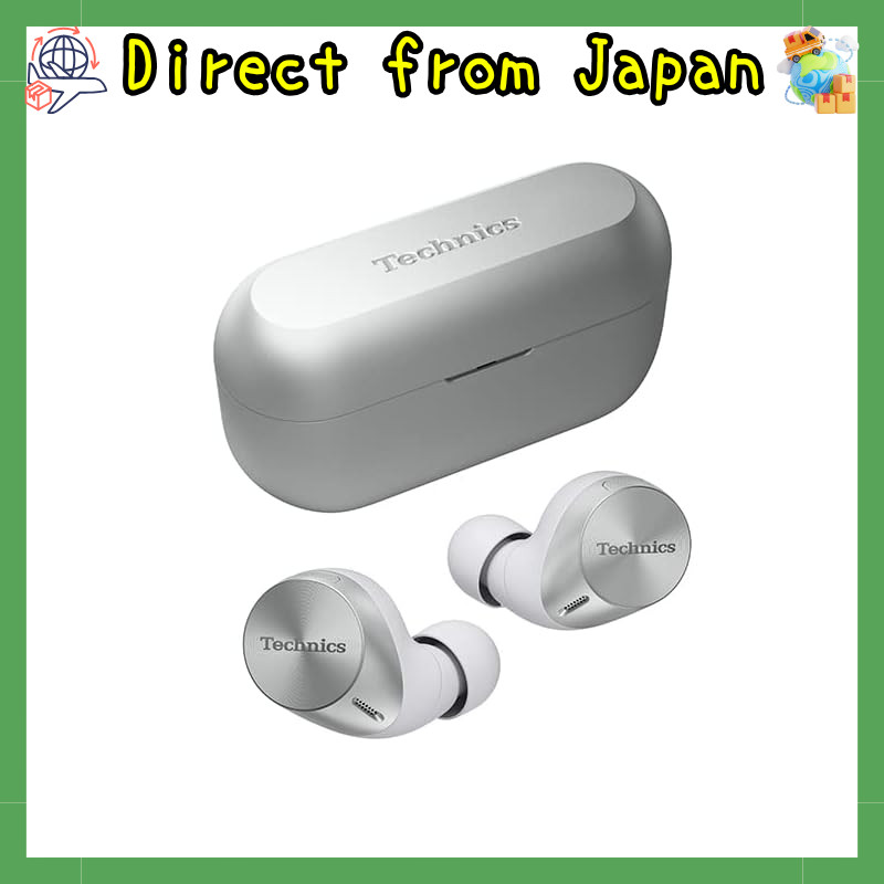 Technics Wireless Earbuds EAH-AZ60M2-S Silver Bluetooth Noise ...