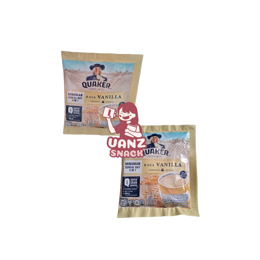Quaker Oat Cereal Drink 3 in 1 Nutritious Breakfast and Source of Fiber ...