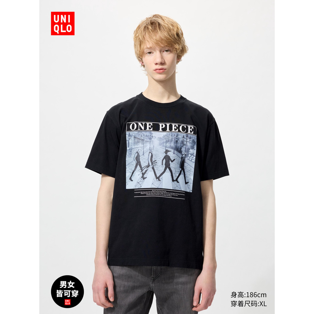 Uniqlo Men's Women's Clothing Couple UT ONE PIECE ARCHIVE Printed Short ...