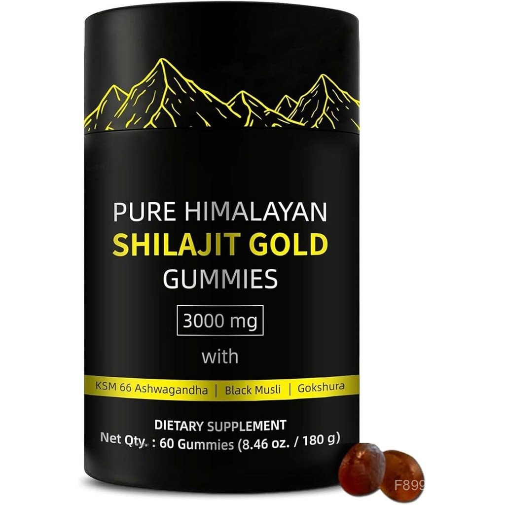 Gummies Shilajit | Ultima Peak Shilajit Himalaya untuk Lelaki | Diuji ...