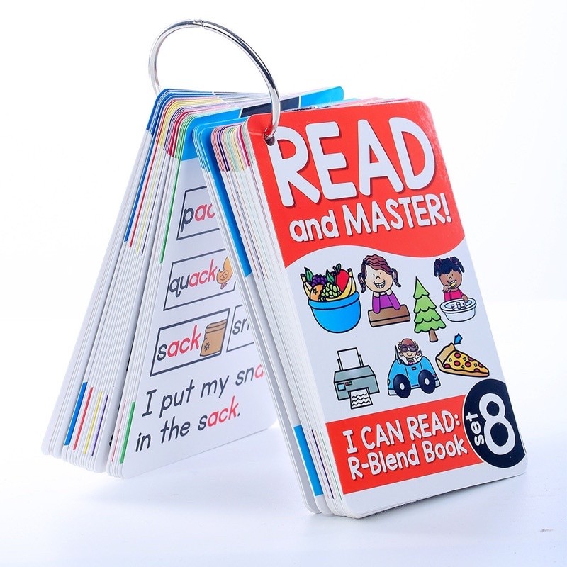 Phonics Flash Cards For Kids Read and Master I Can Read Flash Cards (67 ...