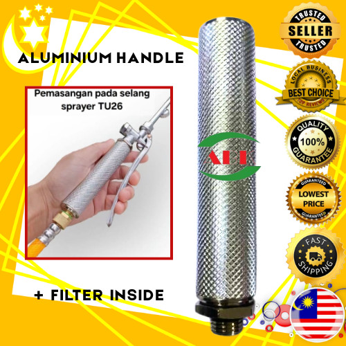 KNAPSACK SPRAYER - ALUMINIUM HANDLE WITH FILTER PEMEGANG DAN PENAPIS ...