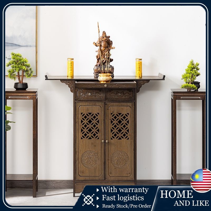 New Chinese Style Porch Table Living Room Console Table Wooden Altar ...