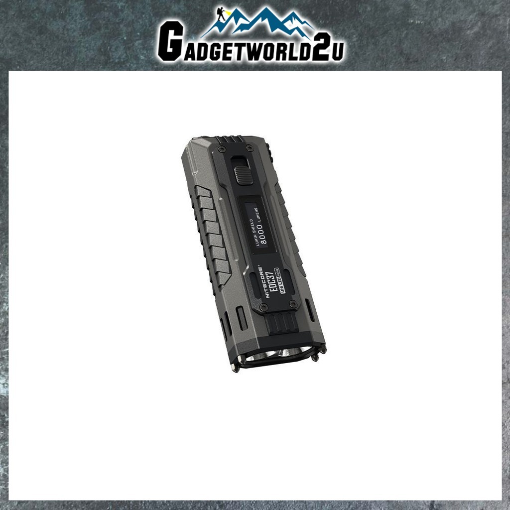 Nitecore EDC37 NiteLab UHi 20 MAX LED 8000 Lumens High Performance EDC ...