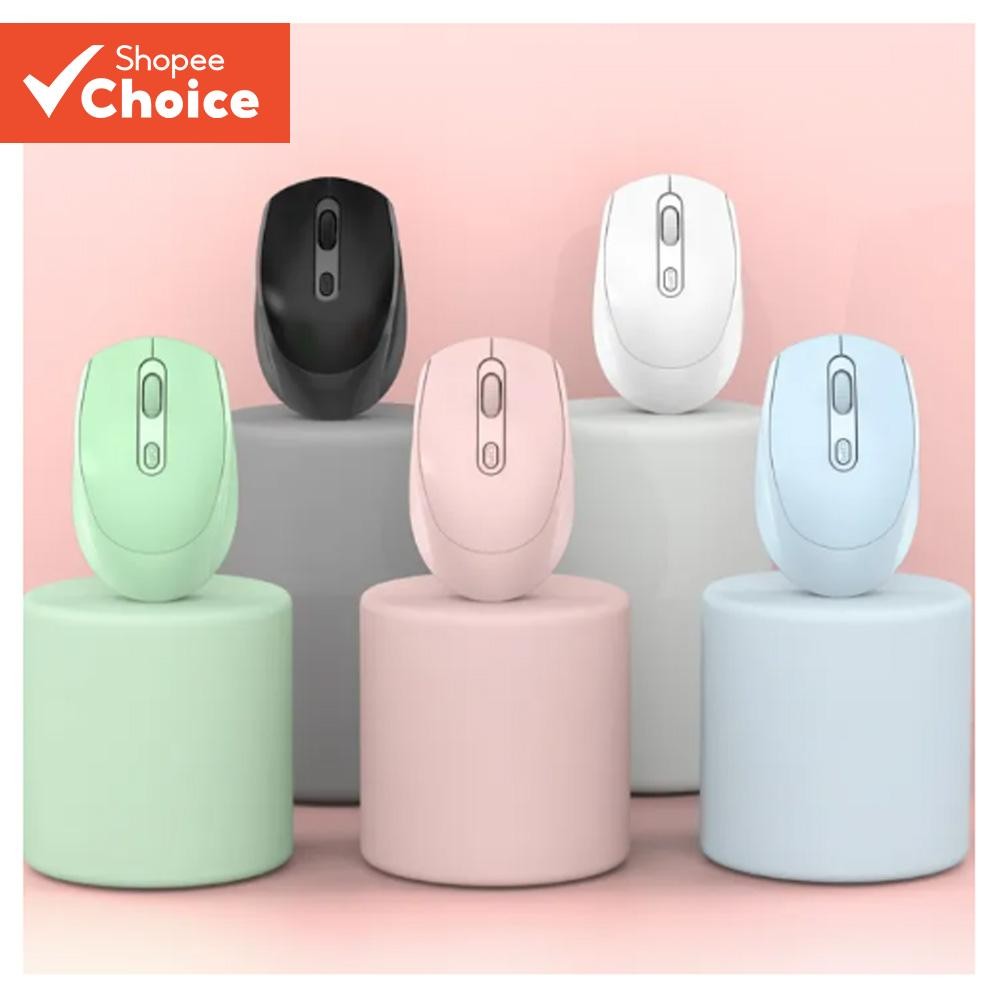 Multi-color Optional Silent Wireless Mouse Rechargeable Computer Office ...