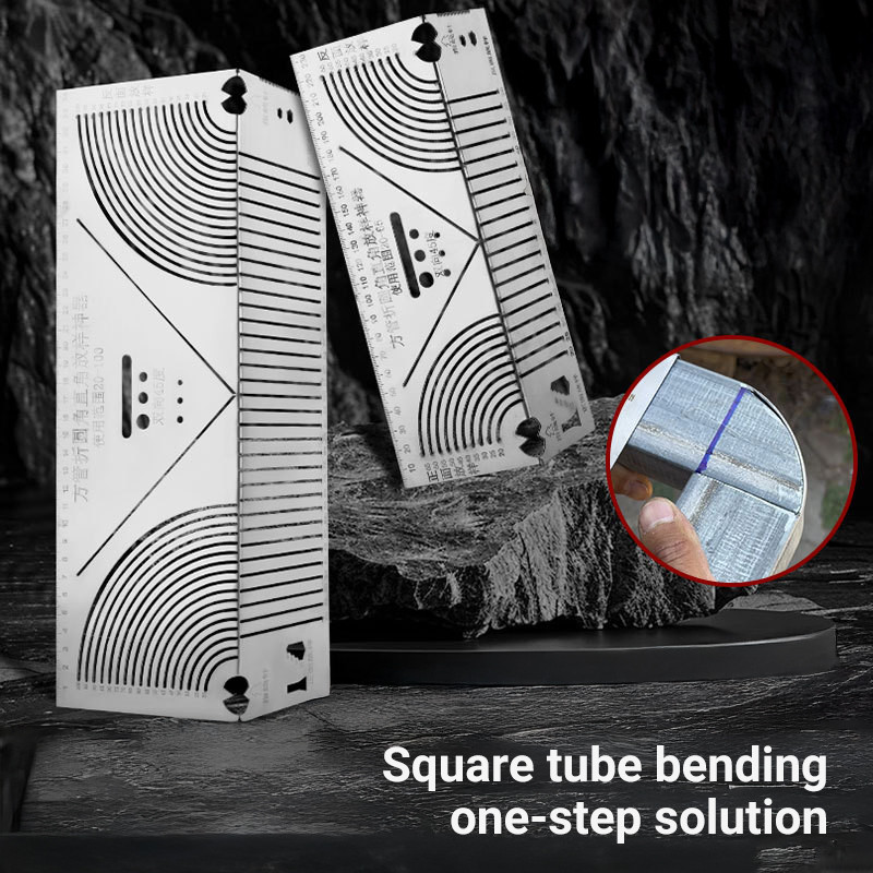 Stainless Multifunctional Square Tube Rounded Corner Drawing Tool And ...