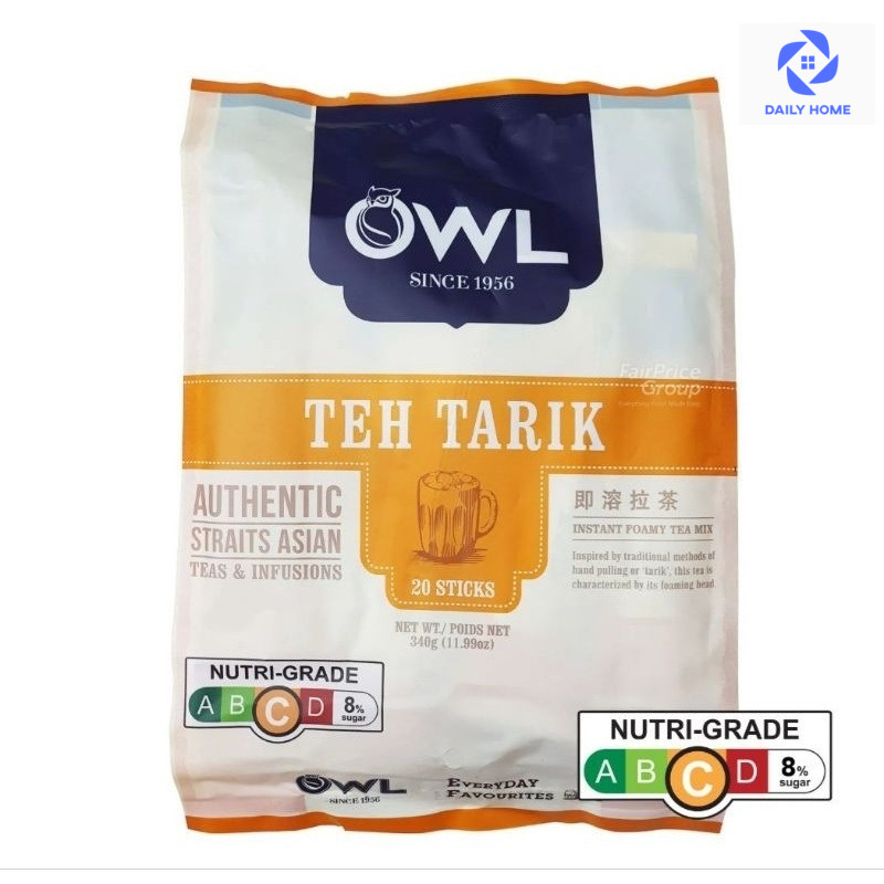 Owl Instant Teh Tarik 20x17g | Shopee Malaysia