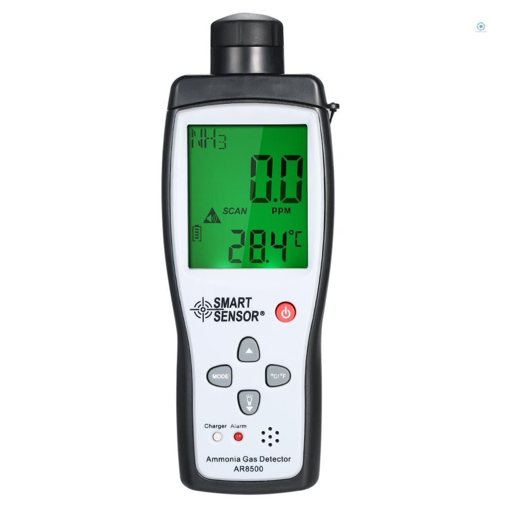 SMART SENSOR Ammonia Detector Ammonia Gas Meter Digital Portable ...