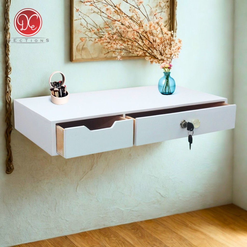 Dections Wall Hanging Dressing Table 60x30 cm 2 Minimalist Storage ...
