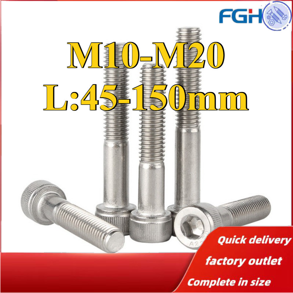 Hex Socket Cap Head Half Thread screw/SHINY SURFACE Allen Bolt ...