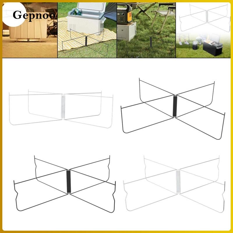 Gepnoo Foldable Cooler Stand Ice Box Holder Lightweight Foldable Stand ...