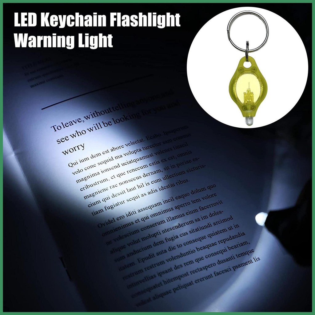 LED Keychain Light Mini UV LED Keychain Flashlight Portable Detector ...