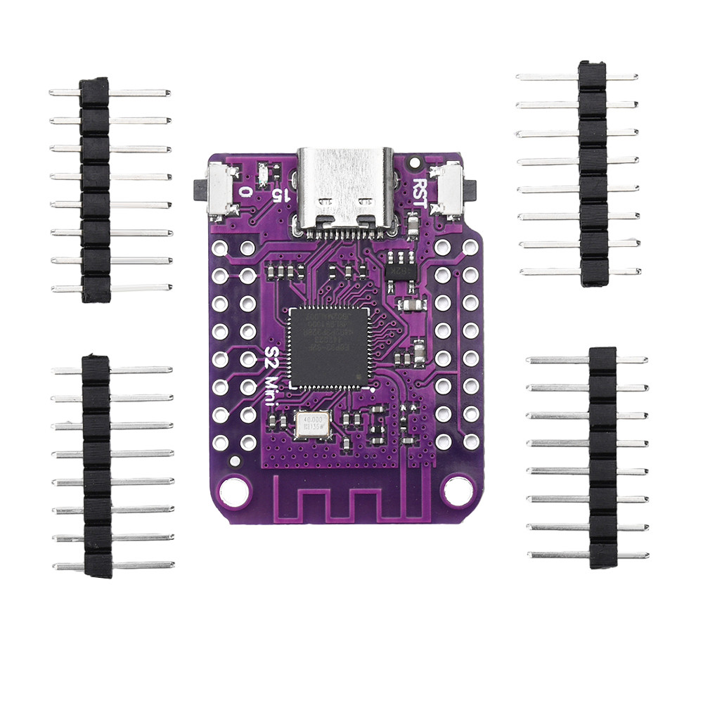 ESP32 S2 Mini WiFi Board Based ESP32-S2FN4R2 ESP32-S2 4MB Flash Type-C Connect Compatible with ...