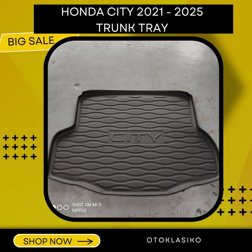 Honda city 2021-2025 sedan cargo trunk tray mat | Shopee Malaysia