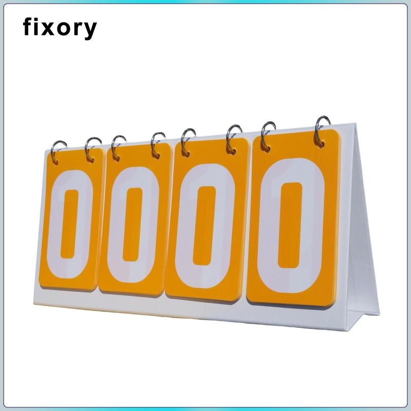 fixory Sports Scoreboard, Score Board with Flip Numbers, Score Board ...