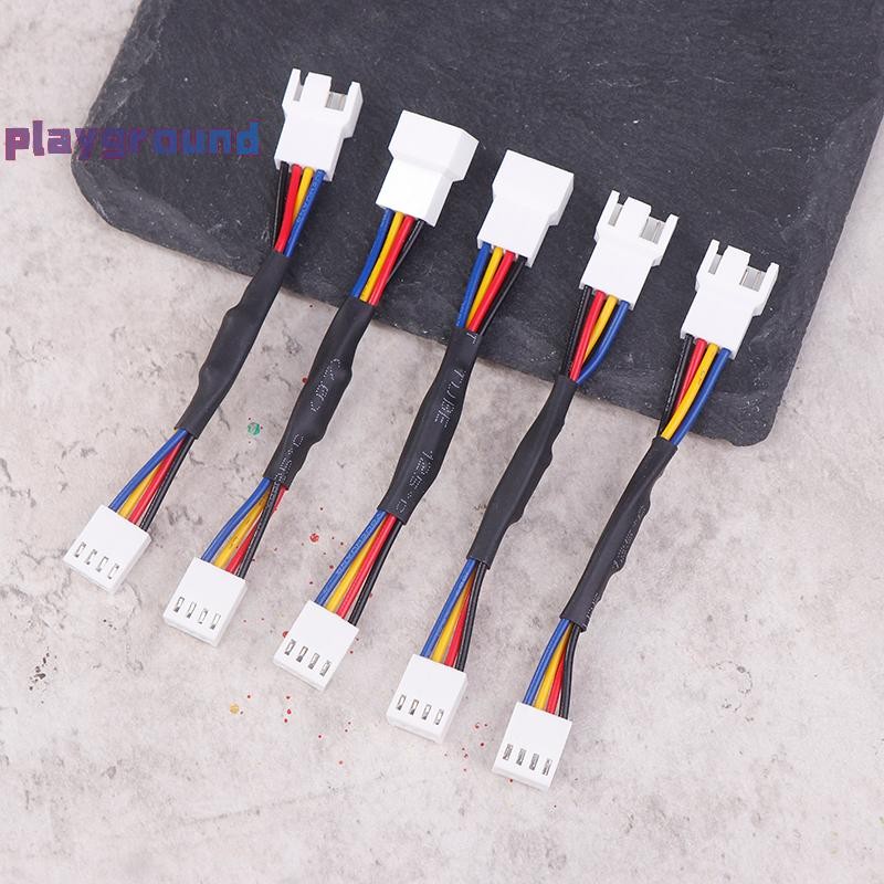 [playground] 5PCS Fan Resistor Cable 3 / 4 Pin Male To 3 / 4Pin Female ...