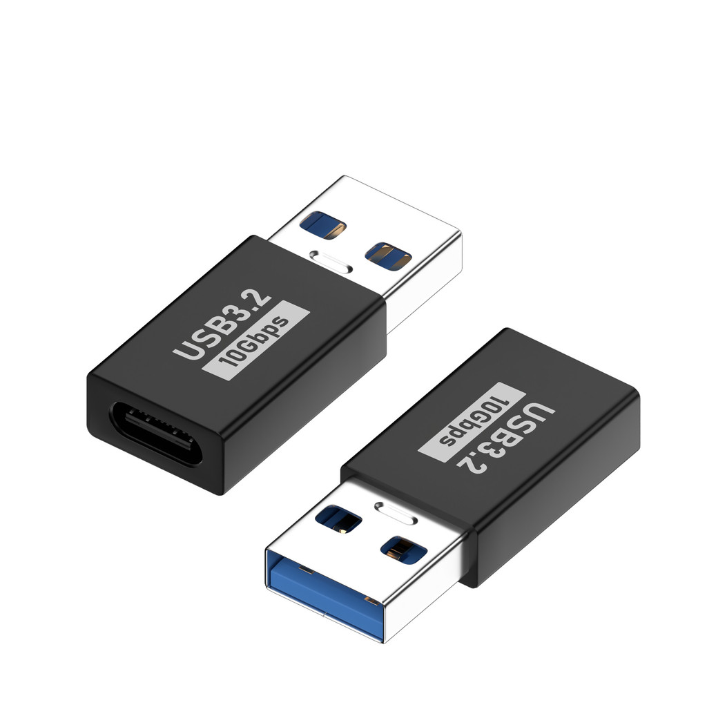 USB 3.1 Male to Type-C Female OTG Adapter, support 10 Gbps data , 5V 3A ...