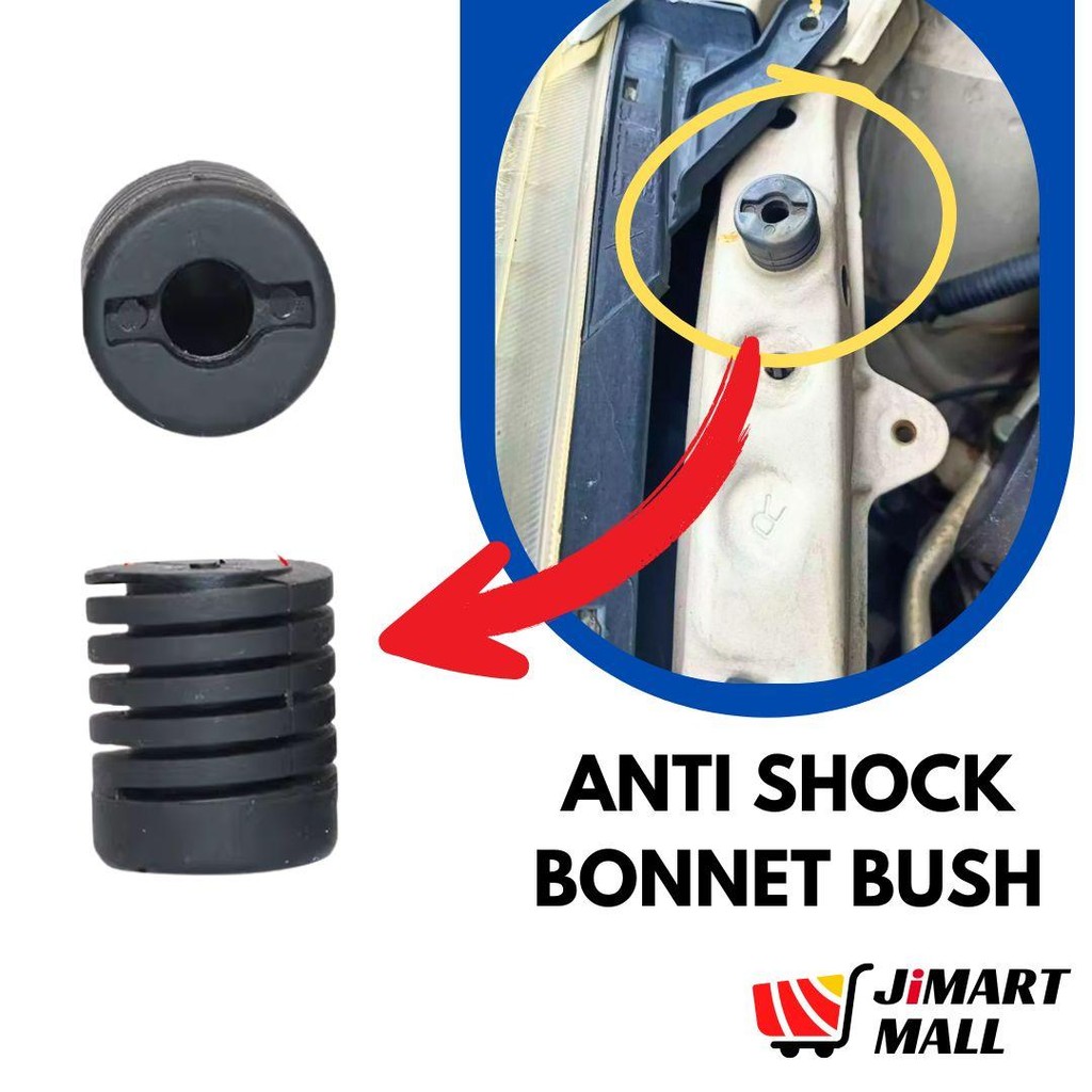 PERODUA CAR FRONT BONNET STAND BUSH MYVI / VIVA / ALZA / TOYOTA VIOS ...