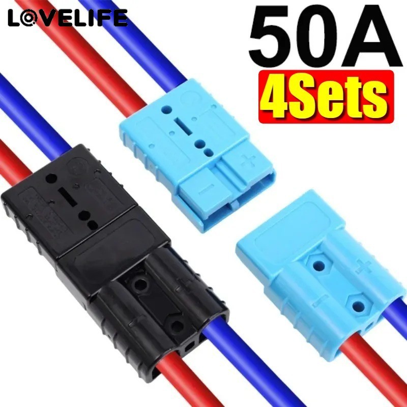 Industrial Battery Connector Set | Flame Retardant PC & Corrosion ...