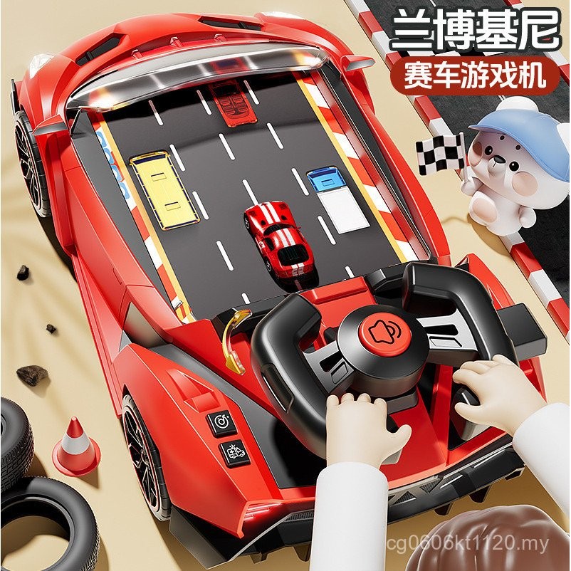 Obstacle Avoidance 63 Racing Game Console Toy Children Boy Driving ...
