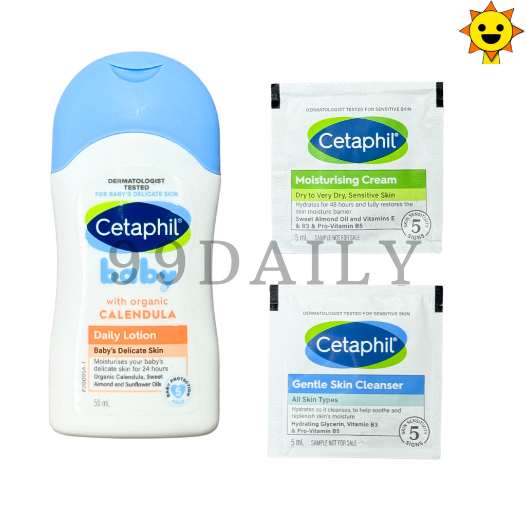 Cetaphil Sample Gift Gentle Skin Cleanser Moisturising Cream Sachet ...