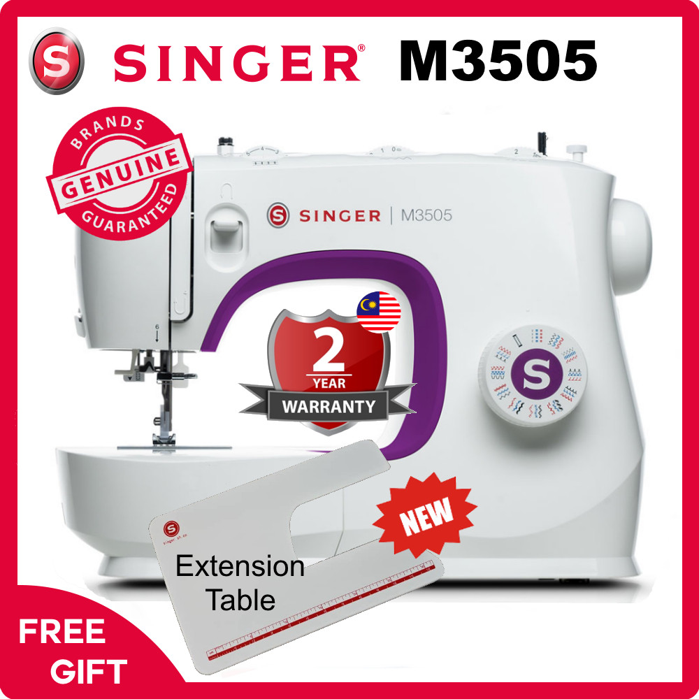 Singer M3505 Sewing Machine 32 Stitch Patterns (2 Years Local Malaysia ...