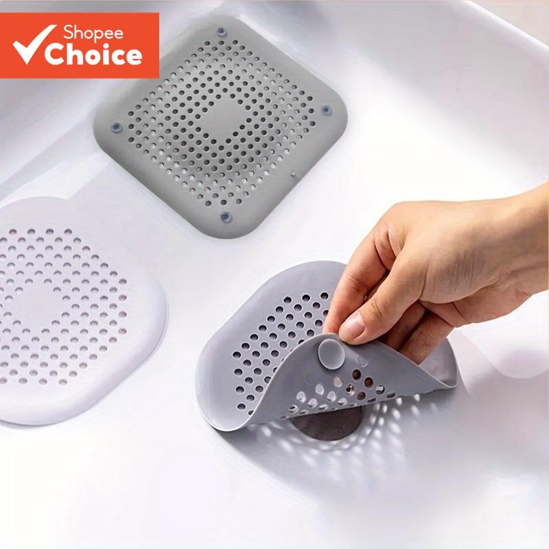 Hair Filter Drain Stopper: Silicone Kitchen Odor Blocker for Sink ...