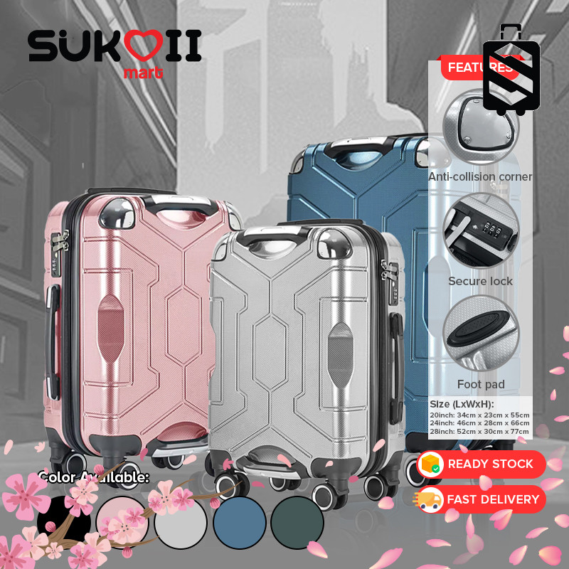 SKOI SKY TRAVELLER SKY369 3-In-1 Suitcase Trolley 360° Silent Universal ...