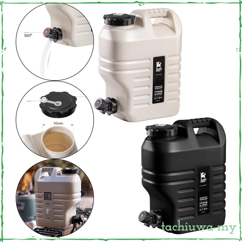 [TachiuwaMY] Water Storage Container Jug with Spout Food Grade Drinking ...