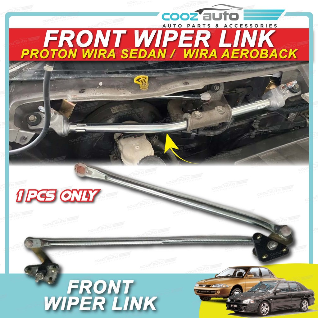 Proton Wira Aeroback Sedan Satria Putra Front Wiper Link Wiper Linkage Motor Pengelap Cermin ...