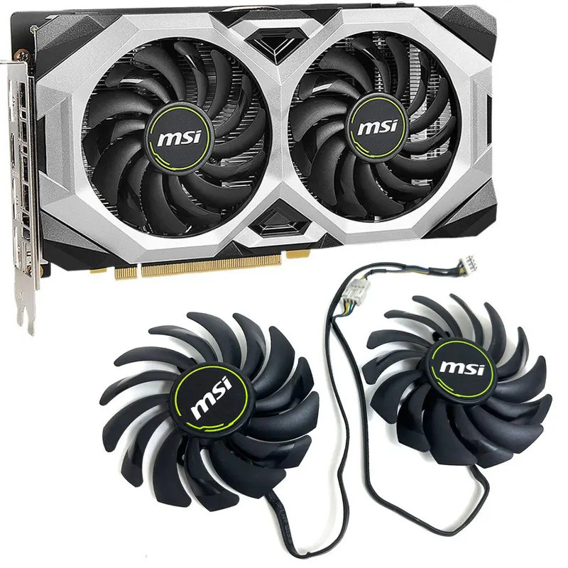NEW PLD09210S12HH RTX 2060SUPER VENTUS GP GPU FAN，FOR MSI RTX 2070 ...