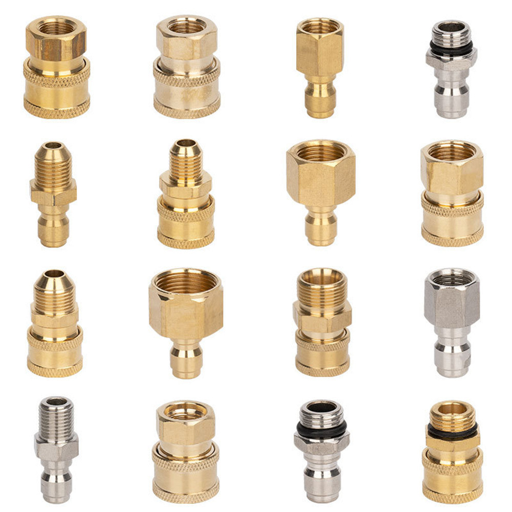 {Dalam Stok} 1/4 Inch Quick Release Connector Coupler Fitting for High ...