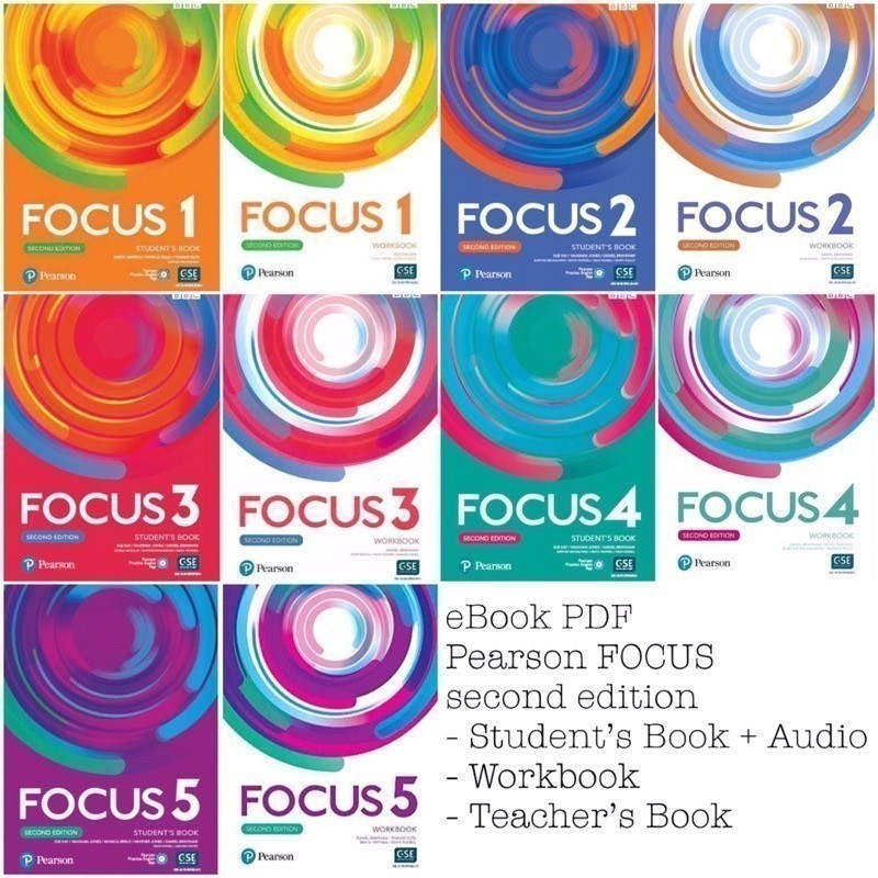 FOCUS PHYSICAL BOOK 1 2 3 4 5 (second edition) - Student's Book ...
