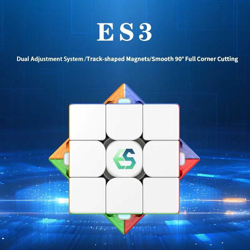 New Brand ES CUBE ES3 3X3 Magnetic Magic Speed Cube Stickerless ...