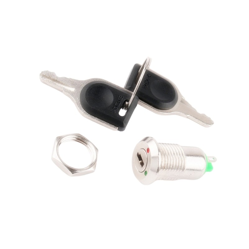 W* Vehicle Key Operated Power Switches 12mm Diameter 2 Position On ...