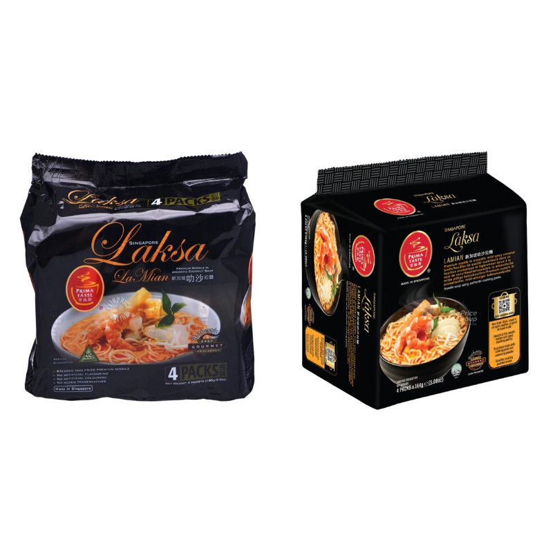 Top 1 Instant Noodle Award Prima Taste La Mian Ramen Premium Instant ...