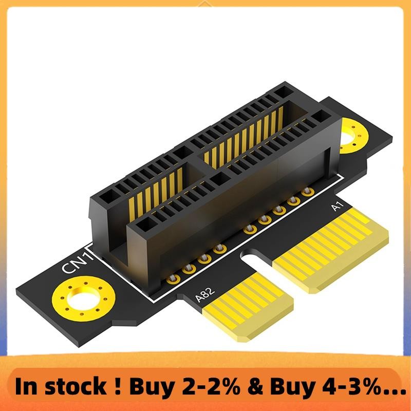 PCI-E 1X 3.0 90 Degree Reverse Male to Female Riser Card for 1U Server ...
