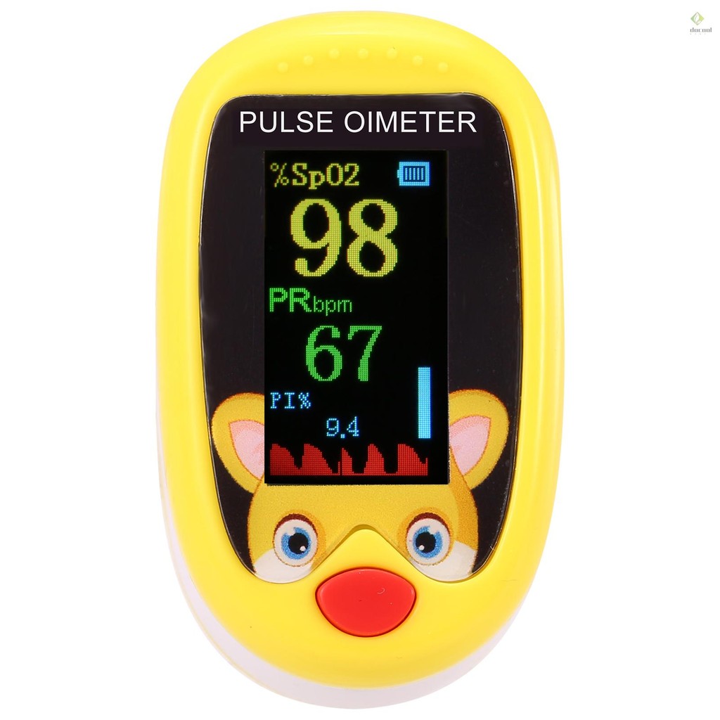 Children Pulse Oximeter Fingertrip Mini SpO2 Monitor Oxygen Saturation ...