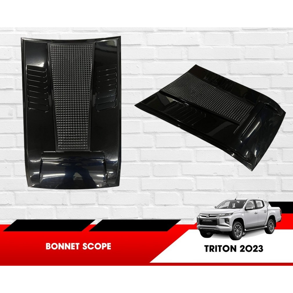 Mitsubishi Triton 2019-2021 Front Bonet Scoop | Shopee Malaysia