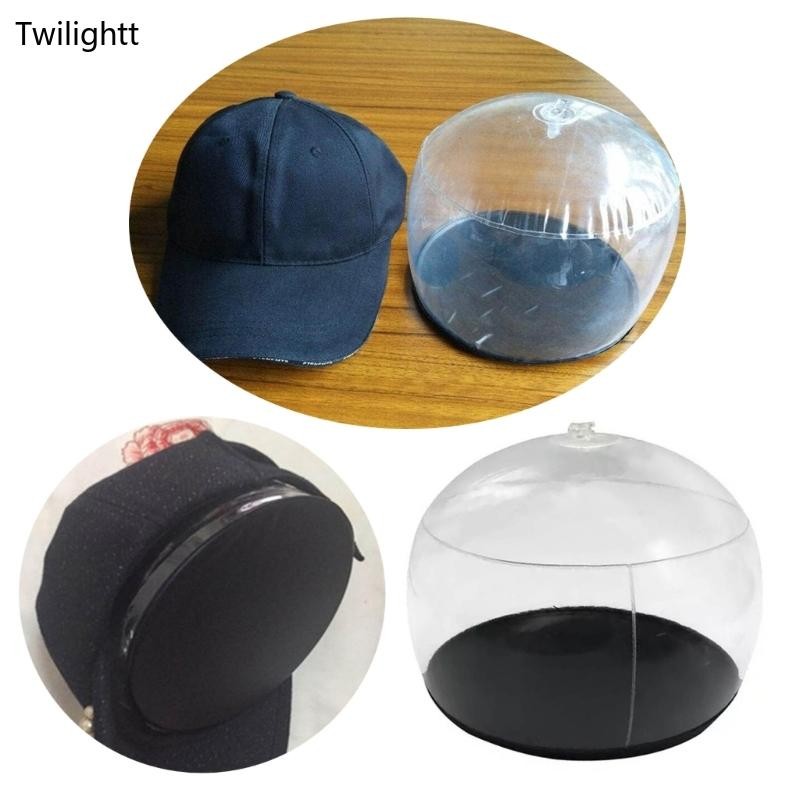 WILI Portable PVC Hat Display Rack Adjustable Hat Model Stylish Hat ...